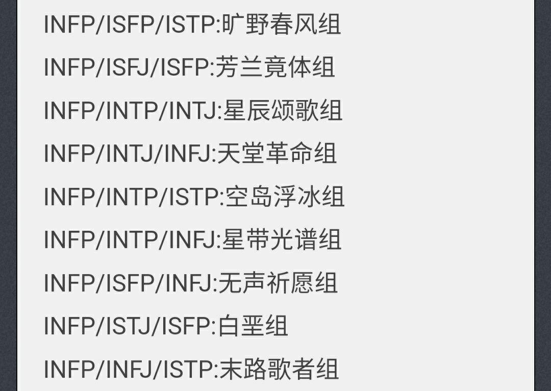 mbti16个人格的花名都是啥啊? - 知乎