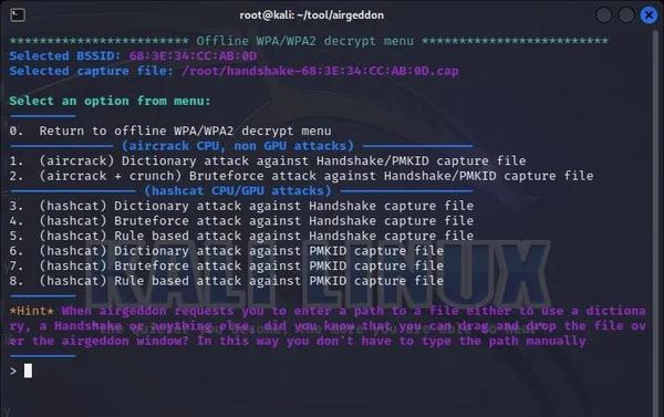 WiFi破解工具airgeddon使用 （图文+视频） - 知乎