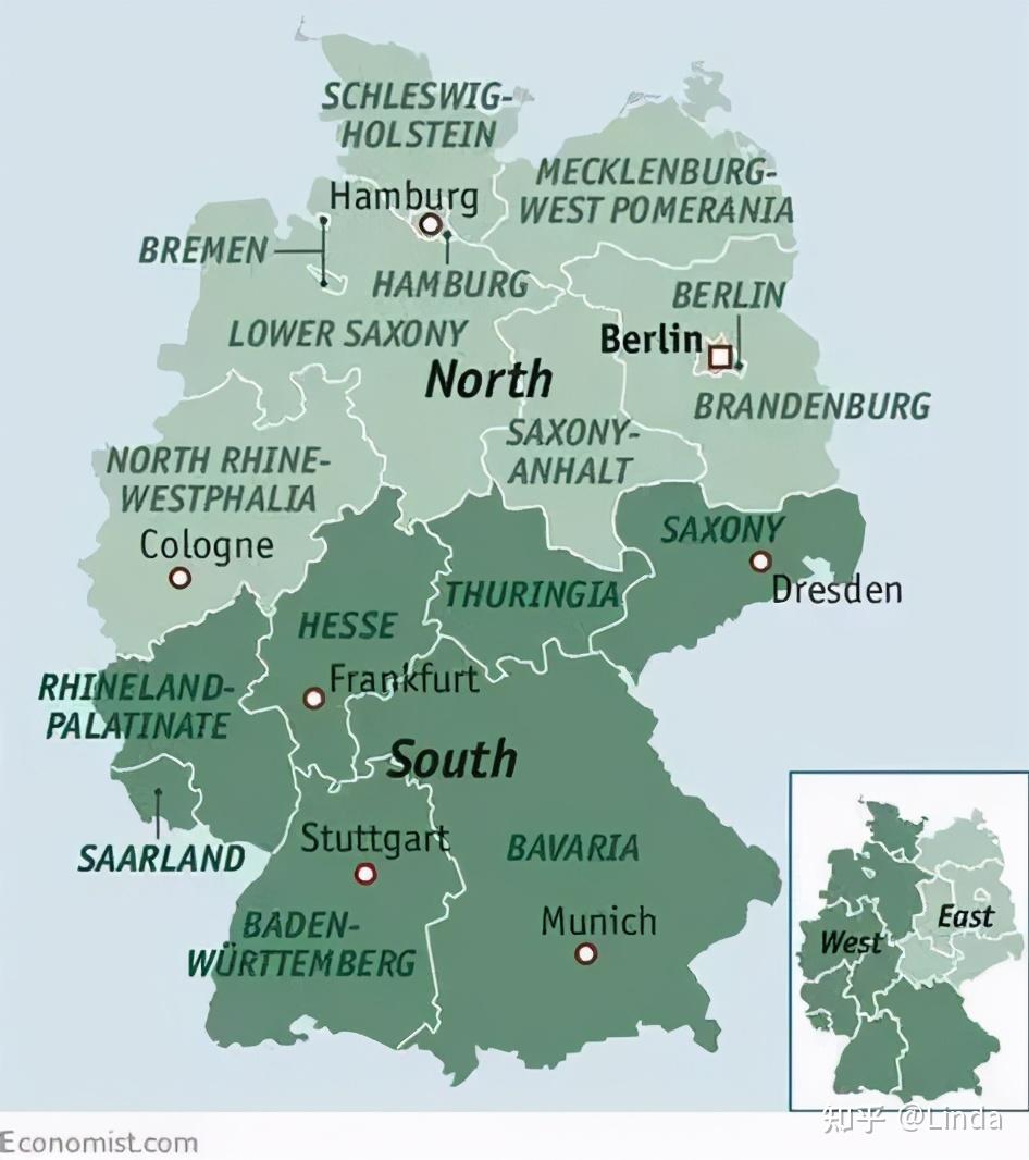 德国的南北差距，为什么这么大？ - 知乎