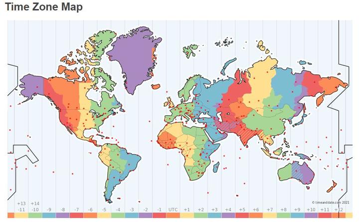 gmt, utc, timezone, daylight saving，时区和夏令时 - 知乎