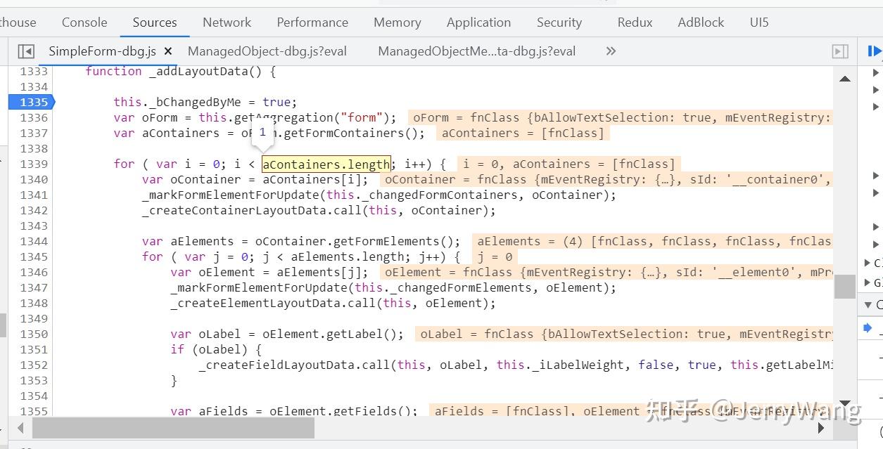 SAP UI5 SimpleForm 控件实例的初始化调试 - 知乎