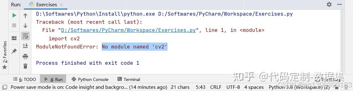 手把手教你配置环境:解决no module named ultralytics/no module named cv2/no module ...