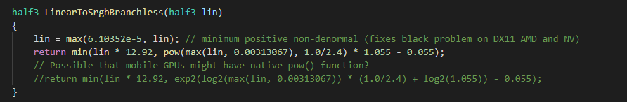 Gamma Correction and sRGB - 知乎