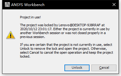 Project in use! The project was locked by...是什么鬼？ - 知乎