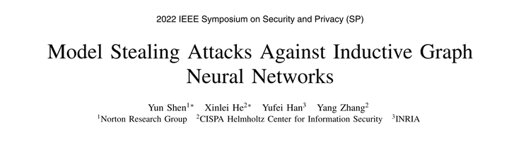 Model Stealing Attacks Against Inductive Graph Neural Networks笔记 - 知乎