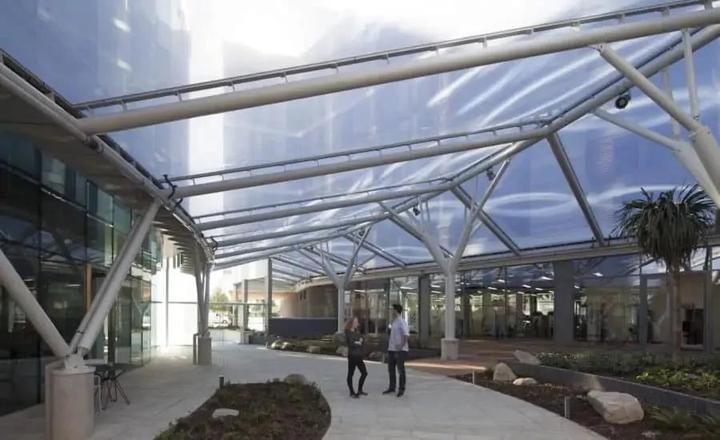 ETFE膜结构丨ETFE气枕中庭 - 知乎