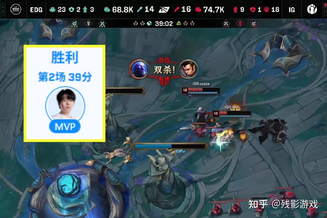 IG零封EDG晋级！Rookie三连MVP，解锁1000场成就：希望能打到1500 - 知乎