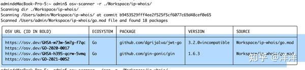 开源漏洞识别工具OSV-Scanner - 知乎