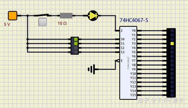 单通道多用模拟复用器：74HC4051与74HC4067的使用 - 知乎