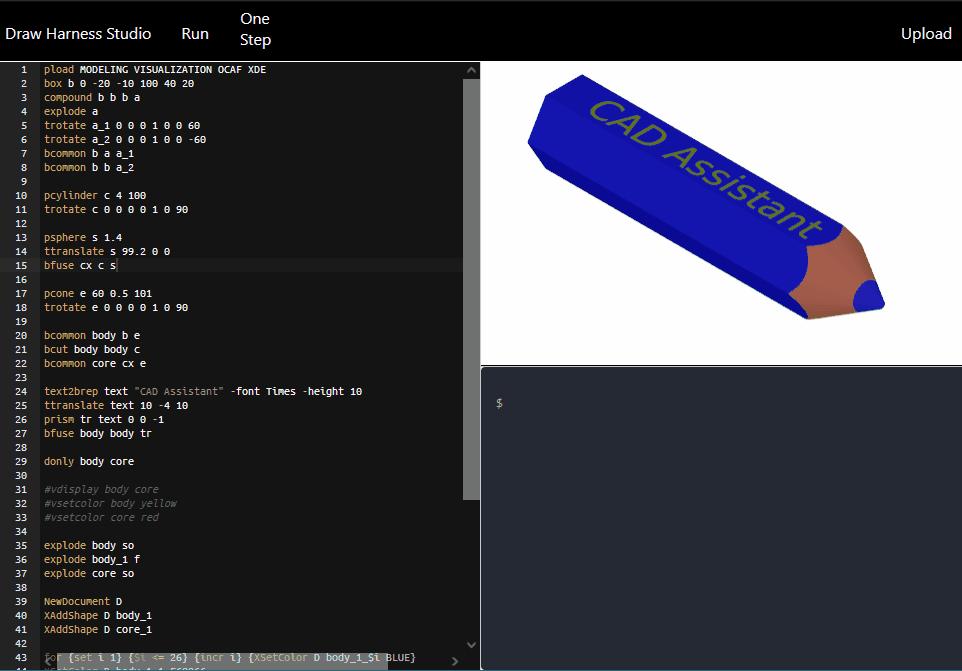 【Opencascade】OCCT wasm系列 （四）—— 快速验证OCCT功能的利器Draw Harness Studio - 知乎