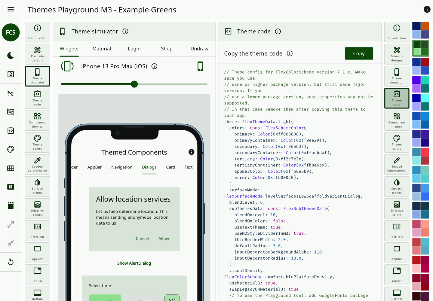 flutter 主题色彩管理组件 flex_color_scheme - 知乎