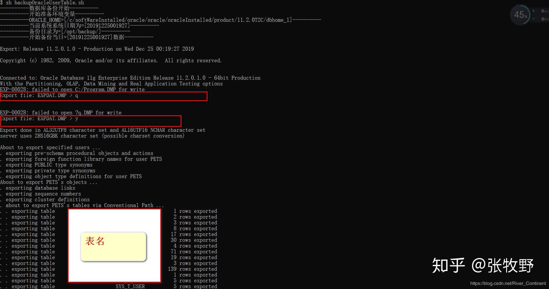 【Shell】20天学会shell脚本命令（4）用shell脚本编写Oracle数据库备份脚本 - 知乎
