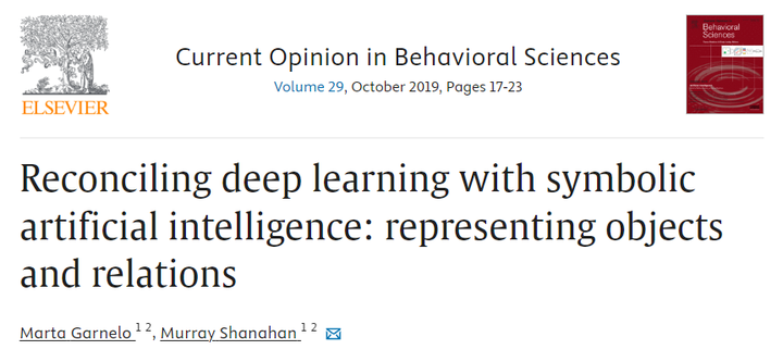 Reconciling deep learning with symbolic artificial intelligence （2018）论文翻译 - 知乎
