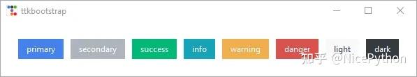 Python GUI编程：tkinter 关于 ttkbootstrap 的使用 - 知乎