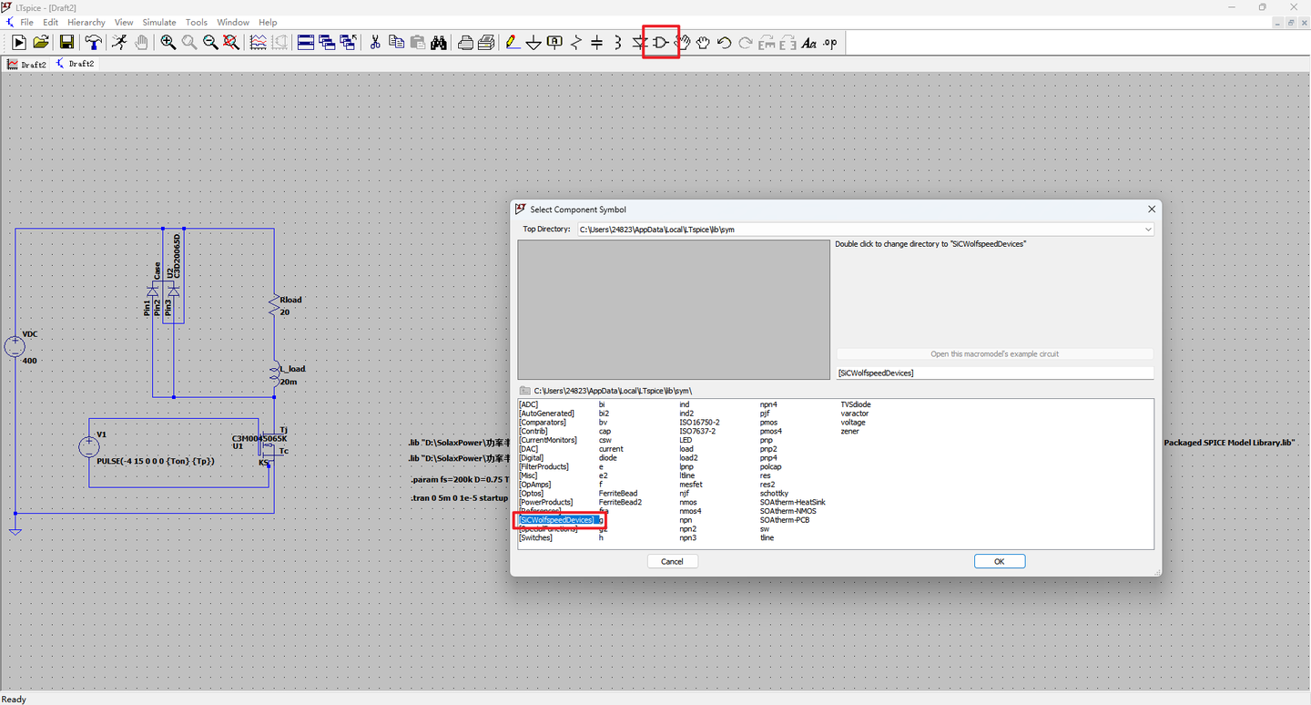 LTspice教程：WolfSpeed的SiC MOSFET模型仿真 - 知乎