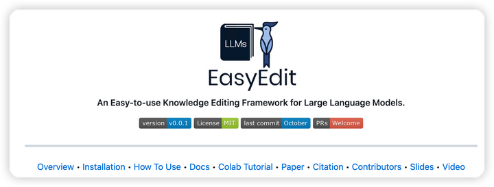 EasyEdit-重新赋予语言模型新的知识 - 知乎