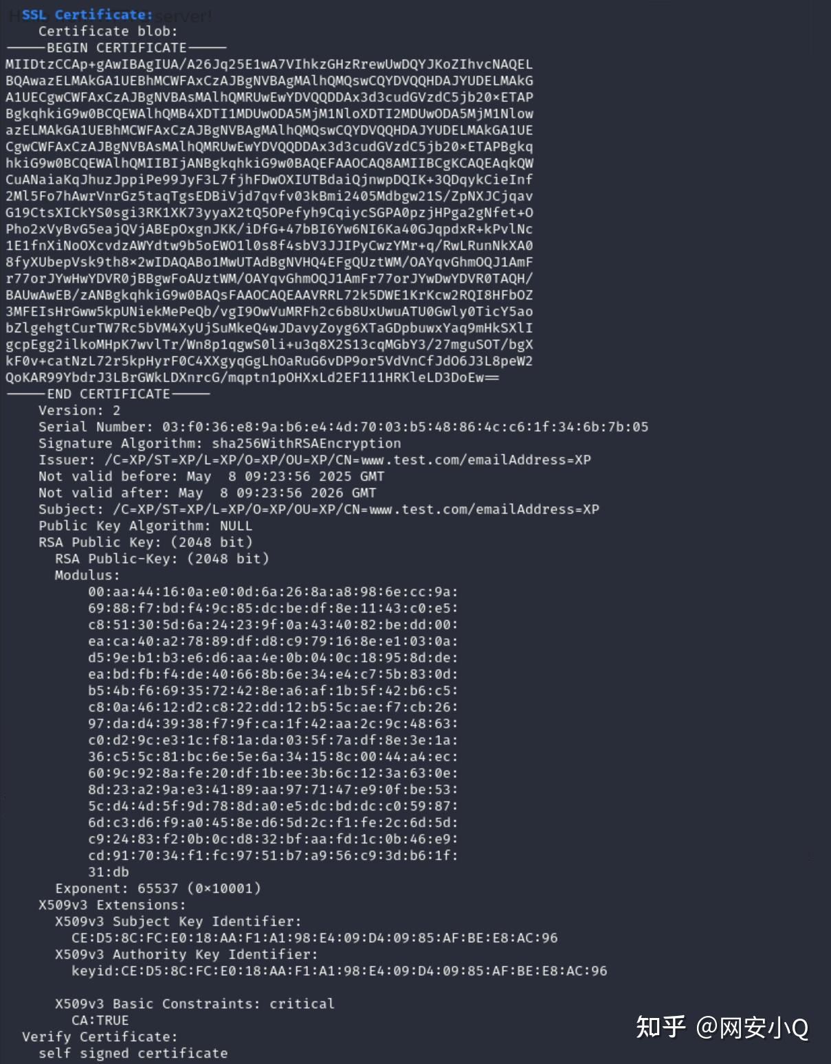 kali工具集-sslscan安全检测与HTTPS服务器部署实践 - 知乎