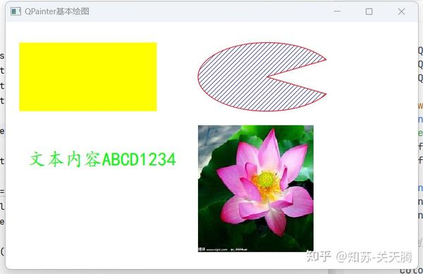 Python GUI|PyQt/PySide|PySide6二维图表（2）：QPainter基本绘图：文字、矩形、图片、扇形；绘制时钟，内含 ...