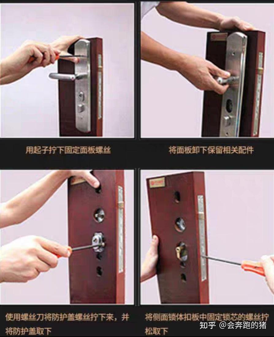 买防盗门锁芯怎样量尺寸？ - 知乎