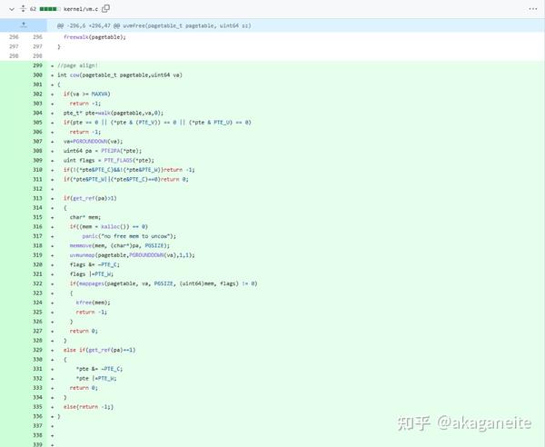 MIT 6.828 LAB 5 COW 代码与debug - 知乎