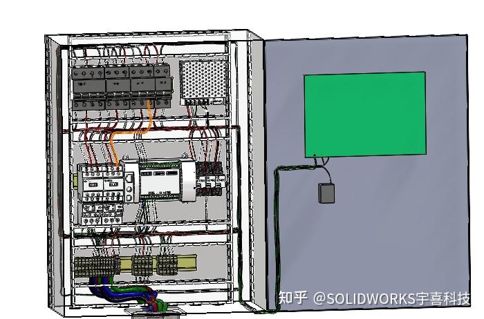SOLIDWORKS Electrical 3D--精准的三维布线 - 知乎
