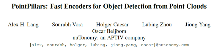 【论文阅读】《PointPillars: Fast Encoders for Object Detection from Point Clouds》 - 知乎