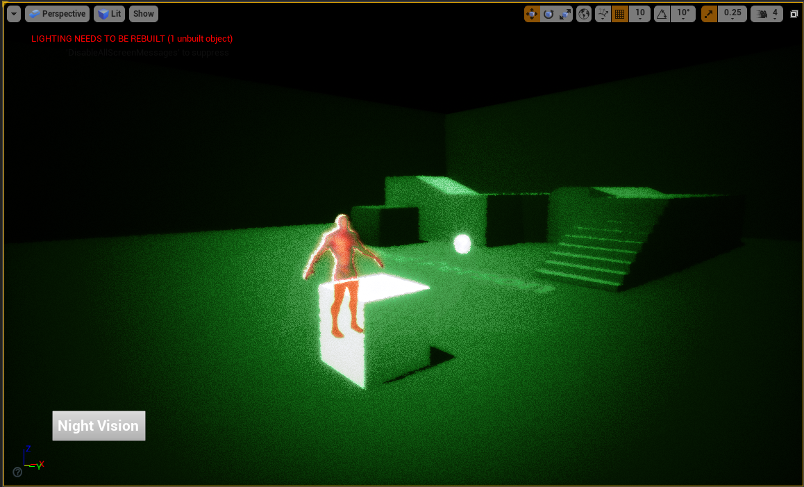 UE4 Night Vision + Thermal + XRay 效果 - 知乎