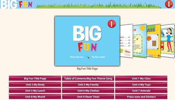 培生《Big Fun》1-3级全套教材（含学生用书、教师用书、练习册、白板、音频等） - 知乎