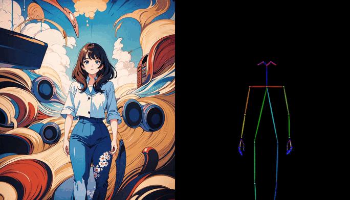 开源最强？腾讯音乐虚拟人视频模型MuseV首测 - 知乎