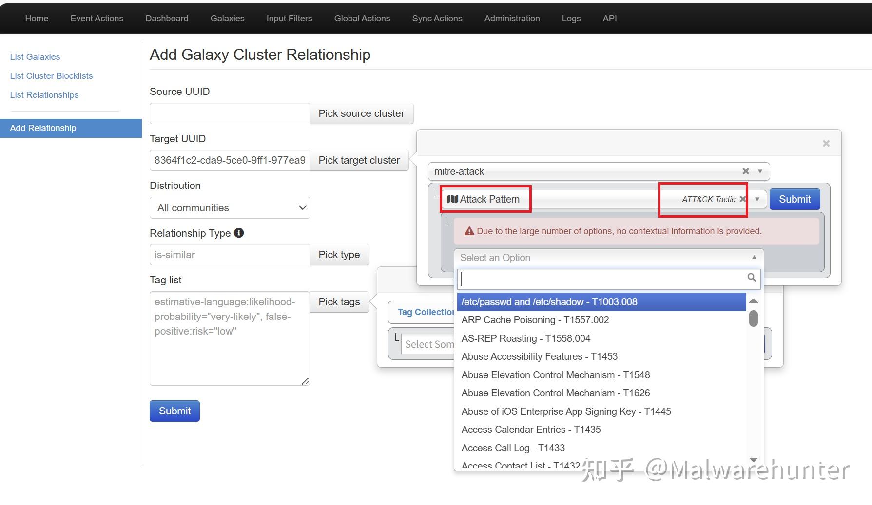 MISP galaxy知识库分析 - 知乎