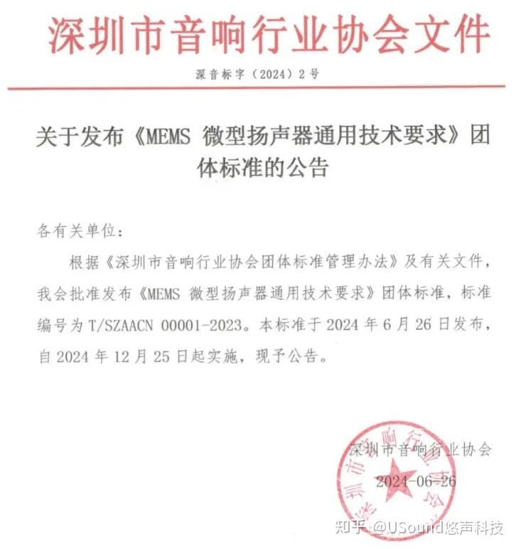 MEMS扬声器标准正式实施：USound引领行业发展 - 知乎