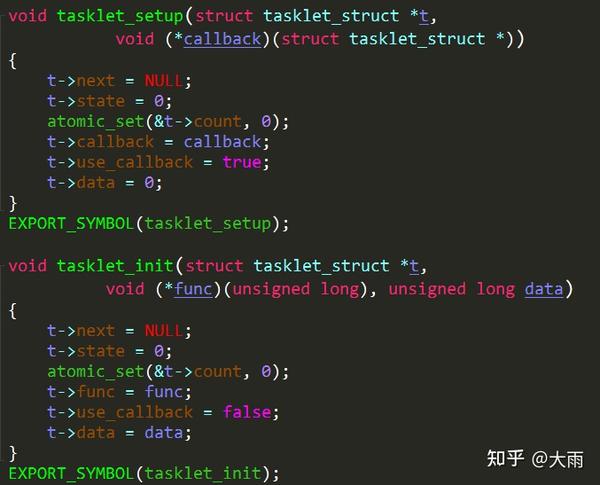 tasklet（linux kernel 中断下半部的实现机制） - 知乎