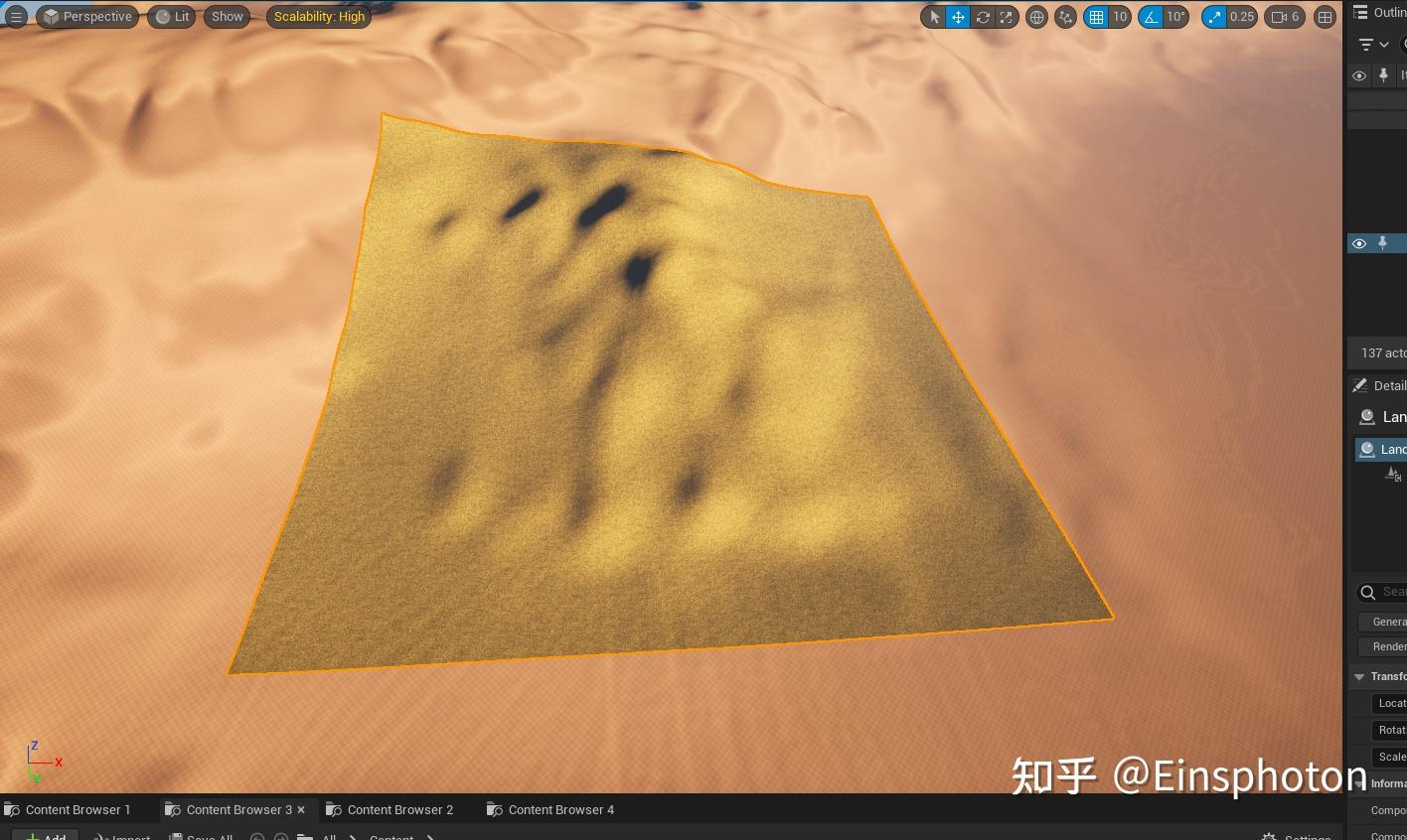 在Unreal中如何消除材质的Tilling效果 - 知乎