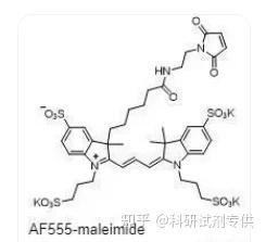 Alexa Fluor 555 mal，常用于生物医学研究中的荧光标记 - 知乎
