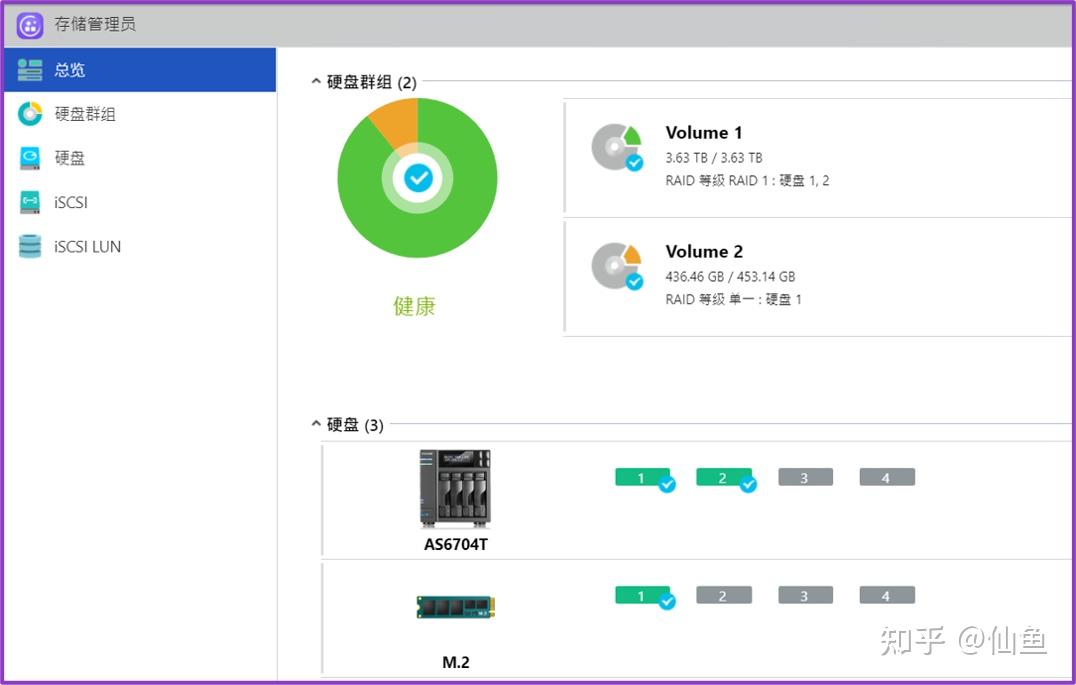从全能到专业！华硕AS6704T NAS深度评测与玩机教程 - 知乎