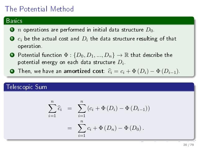 Amortised Analysis - Potential Function - 知乎