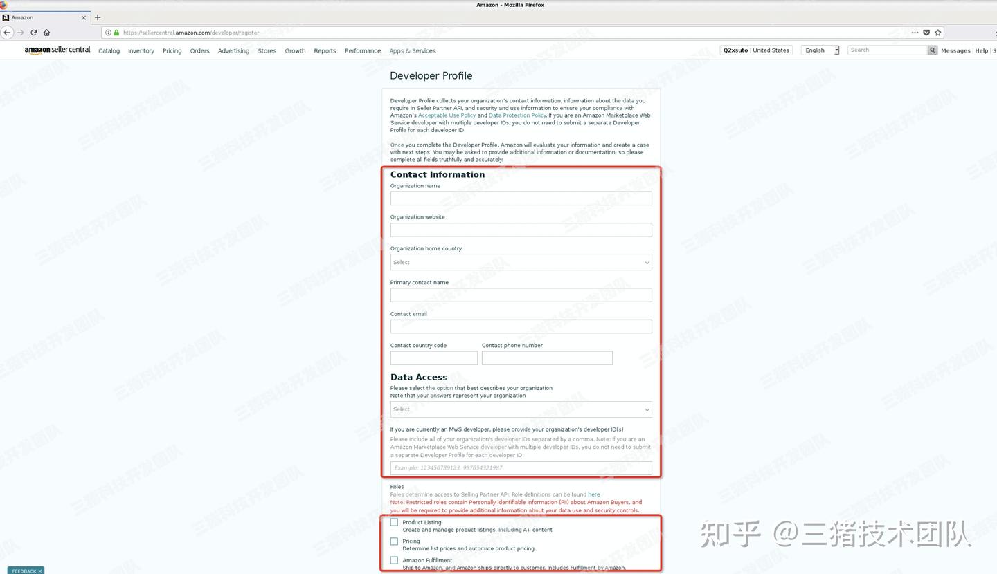 手把手教你从零开始搭建Amazon SP-API开发环境（原MWS API） - 知乎