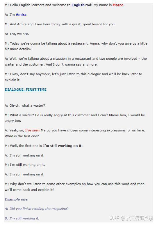 Englishpod全套资源+Englishpod超棒学习思路笔记 | 提高英语听力 - 知乎