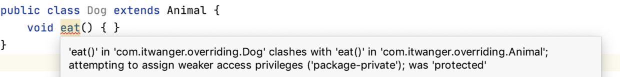 牢记呀，千万不要忘了Java 重写时的 11 条规则 - 知乎