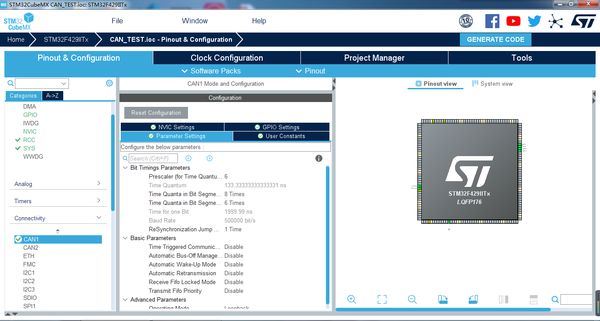 CAN总线学习笔记 | STM32CubeMX配置CAN环回测试 - 知乎