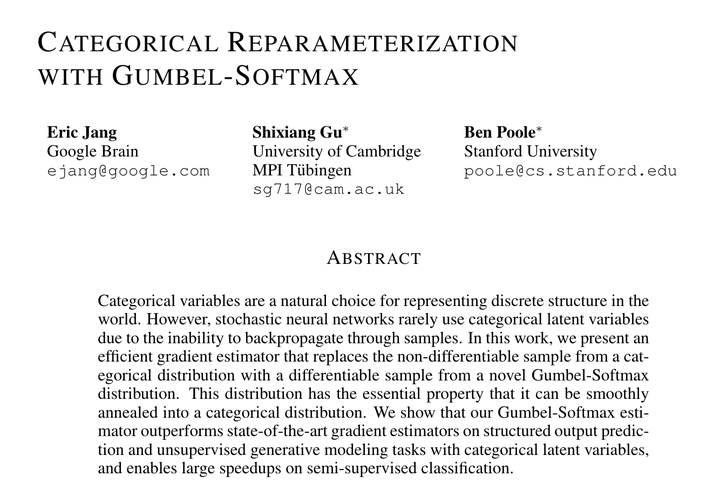Gumbel-Softmax - 知乎