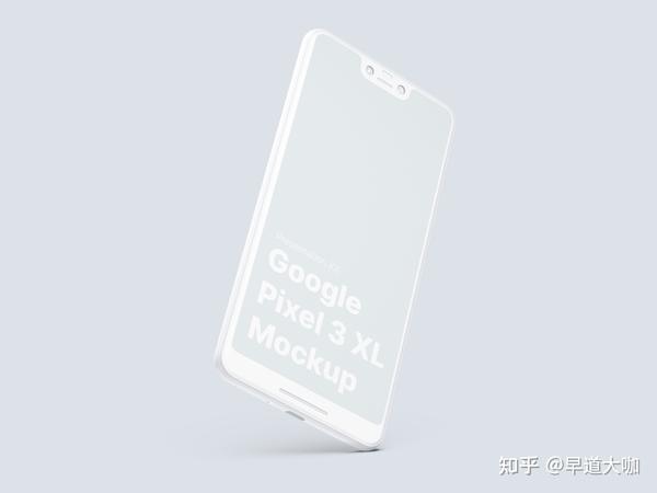 高质量谷歌Google Pixel 3手机屏幕APP界面设计演示样机 Google Pixel 3 XL Mockups - 知乎