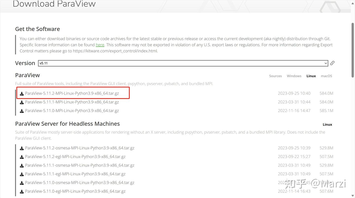 Ubuntu安装多版本Paraview（OpenFoam） - 知乎