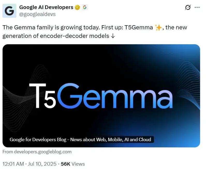 编码器-解码器架构的复兴？谷歌一口气发布32个T5Gemma模型 - 知乎