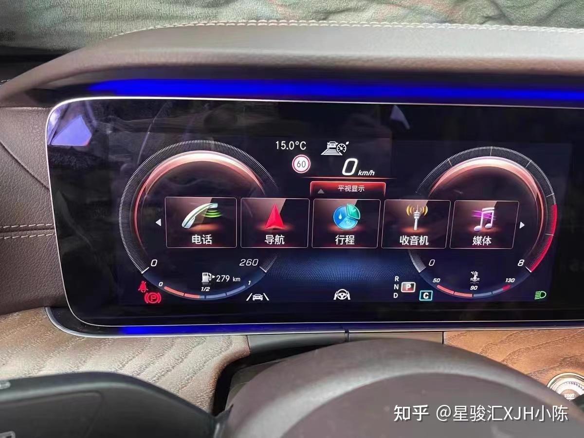 奔驰E350eL插电混动款升级HUD抬头显示平视系统，开车更加便利 - 知乎
