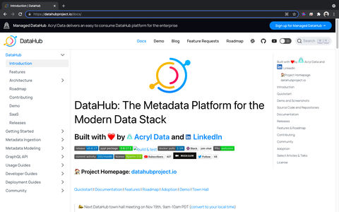 技术预研-元数据管理-DataHub 元数据采集 - 知乎