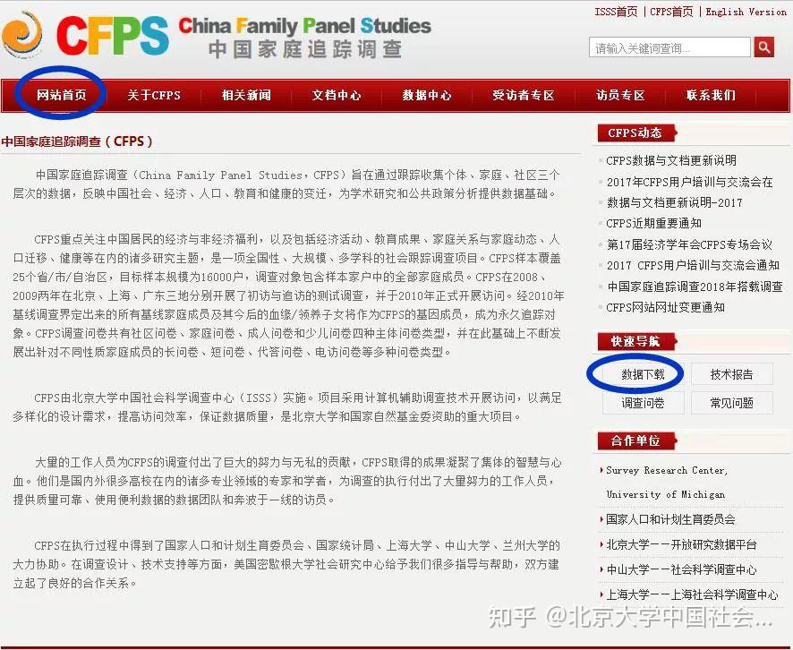 如何注册和获取CFPS数据？——史上最最详尽的官方入门指南不容错过！ - 知乎