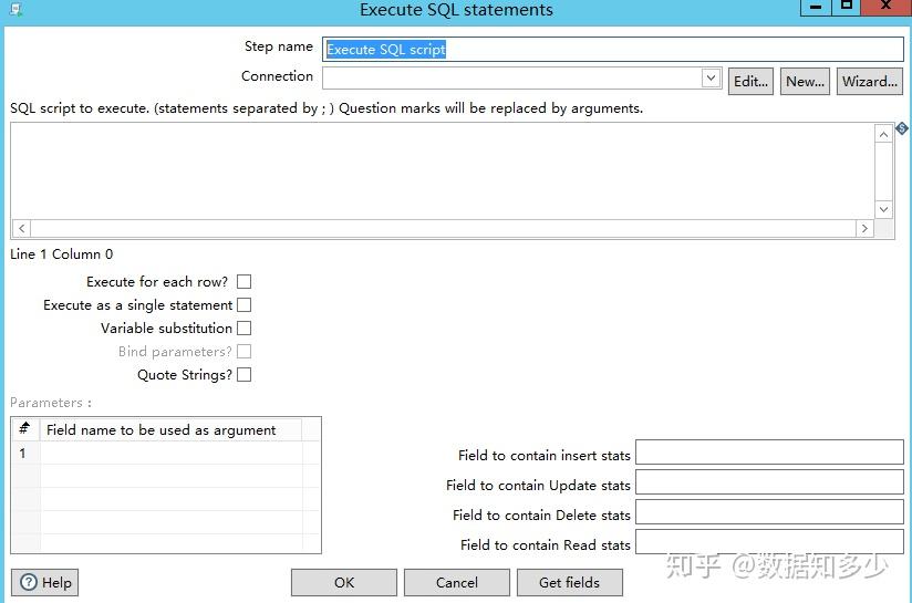 Kettle中Step：Execute SQL script功能 - 知乎