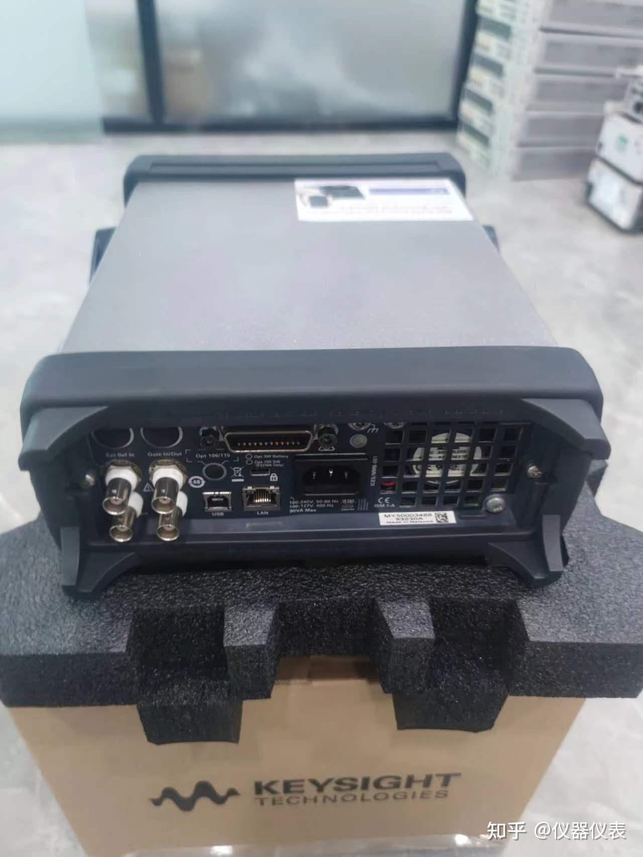 是德科技53230A|keysight53220A|53210A频率计数器 - 知乎