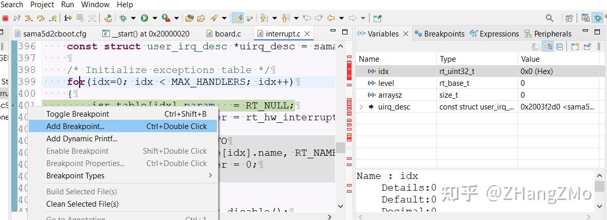 Eclipse调试Cortex-A5 MPU时增加寄存器查看功能 - 知乎